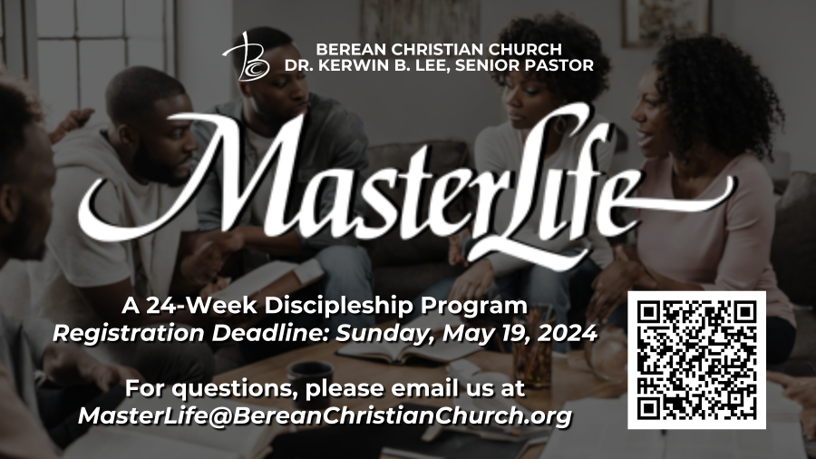 MasterLife 2024 Registration
