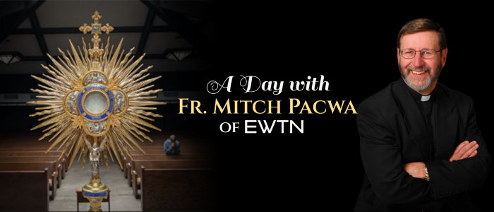 A Day with Fr. Mitch Pacwa of EWTN