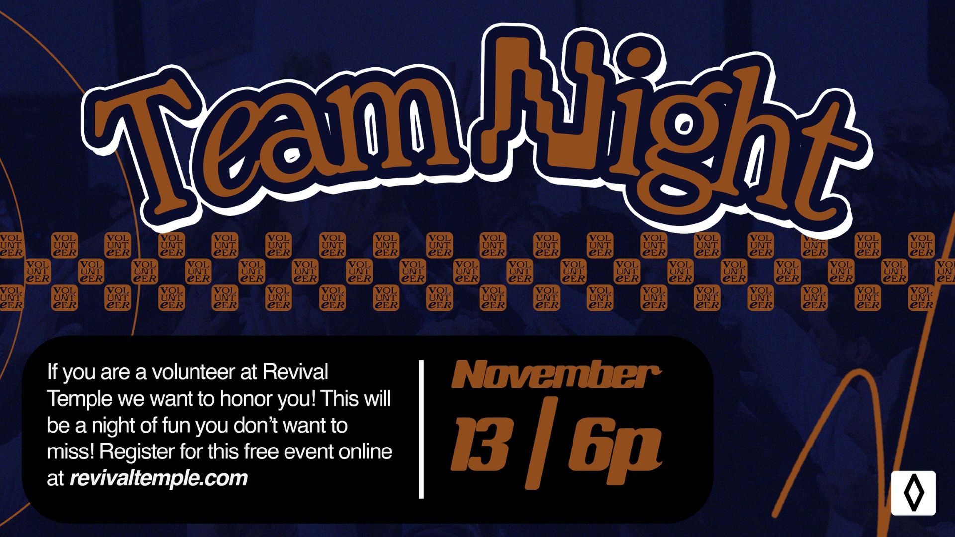 Team Night - Volunteer Celebration